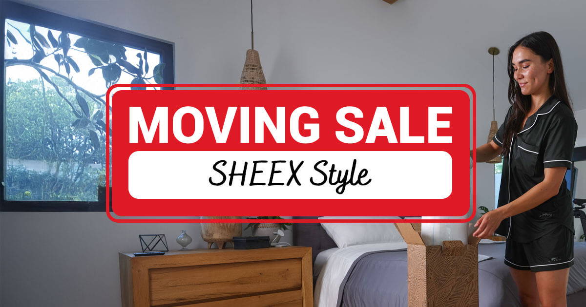 Moving Warehouse Sale | SHEEX