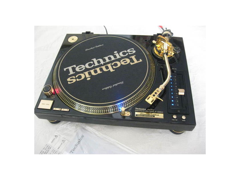 Technics Sl-1200gld Limited Edition 24k gold turntable | Turntables ...
