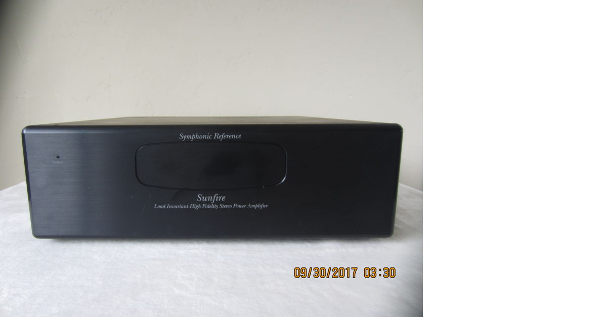 Sunfire Symphonic Reference Amplifier For Sale | Audiogon