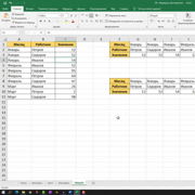 Связь данных между листами (обычная функция vs формула массивов) — Шаг 1 — Stepik