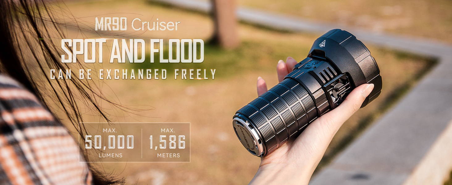 IMALENT MR90 50000 lumen flashlight - IMALENT®