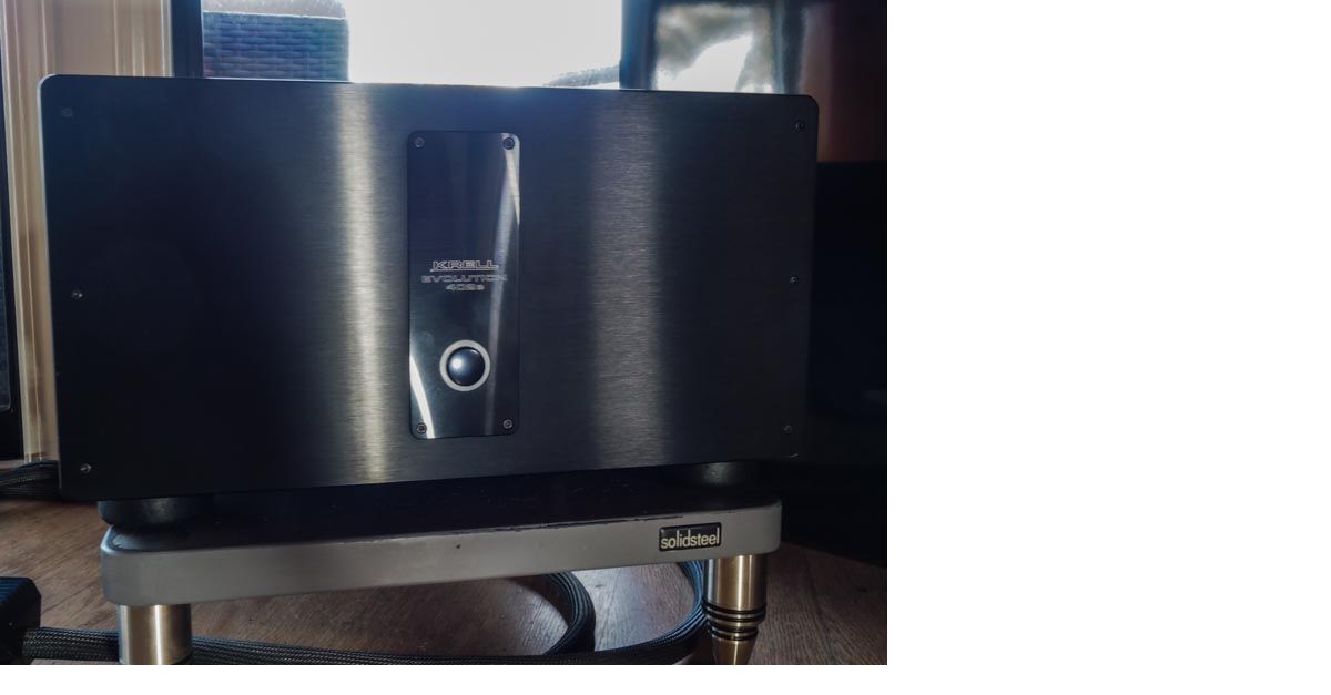 Krell Evolution 402e Power Amplifier - Bla... For Sale | Audiogon