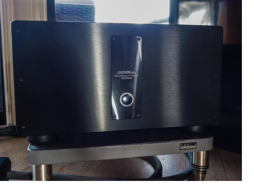 Krell Evolution 402e Power Amplifier - Bla... For Sale | Audiogon