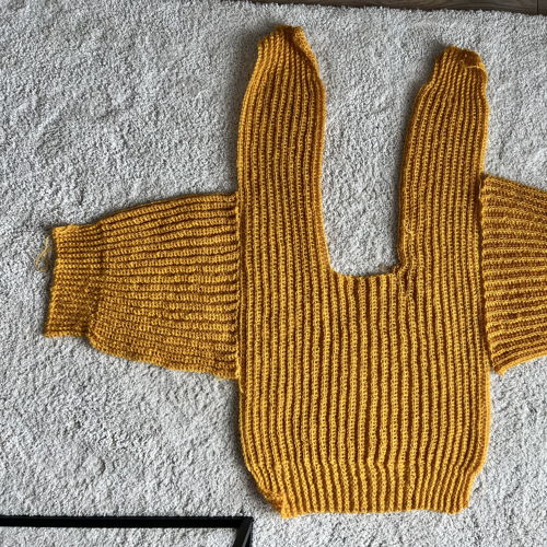 Easy Crochet Pattern - Ribbed Cardigan - Mohair- Light, and Airy