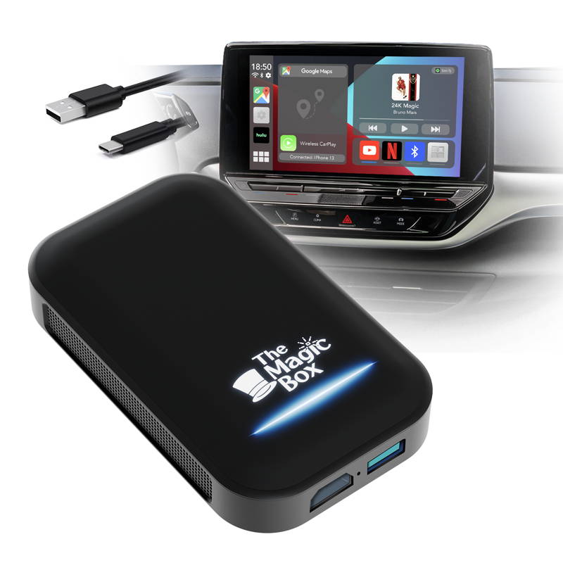 Watch Live TV using CarPlay with Magic Box