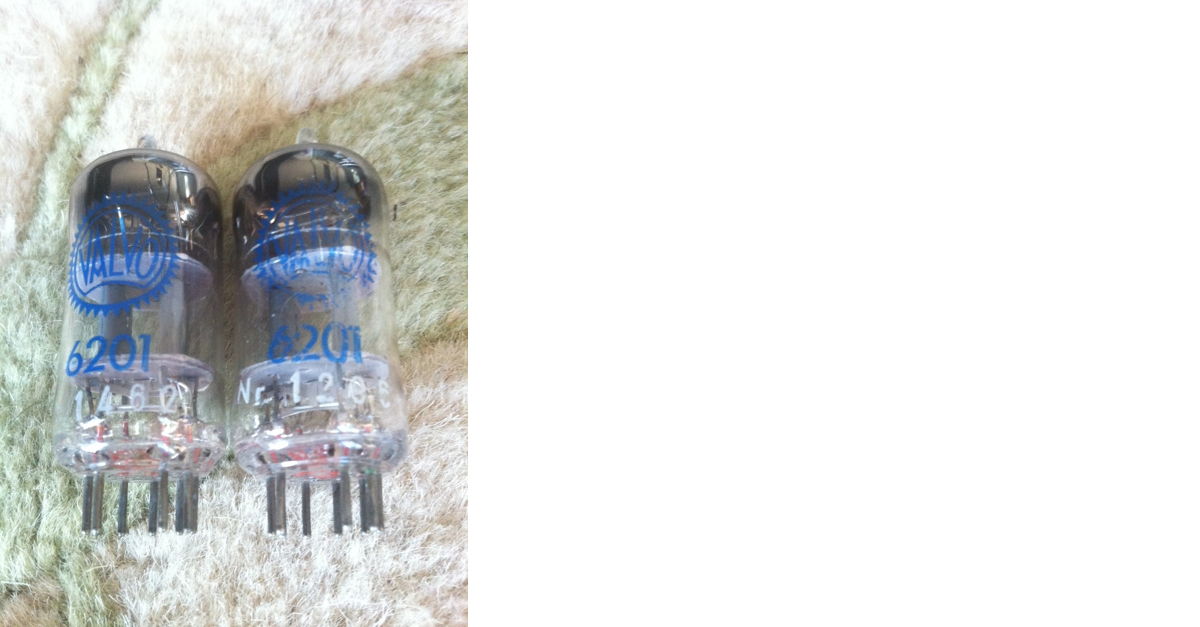 Valvo 6201 / 12AT7 / ECC81 Pinch waist , T... For Sale | Audiogon