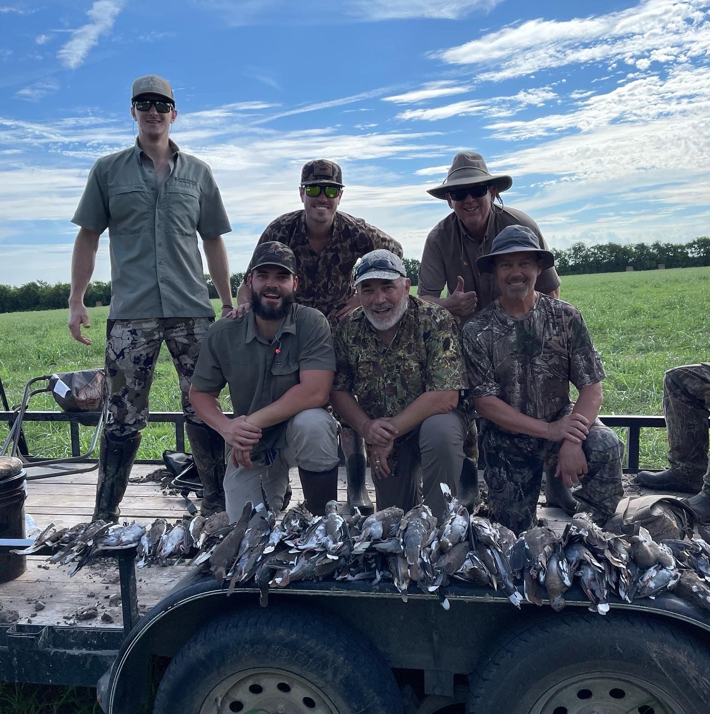 Oklahoma Dove Hunts in Altus, Oklahoma - Mallard Bay