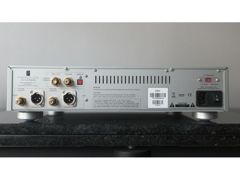 Parasound Halo CD 1 For Sale | Audiogon