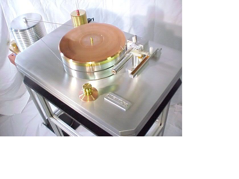 TRITIUM AIR BEARING BRASS PHONO TURNTABLE ... For Sale | Audiogon