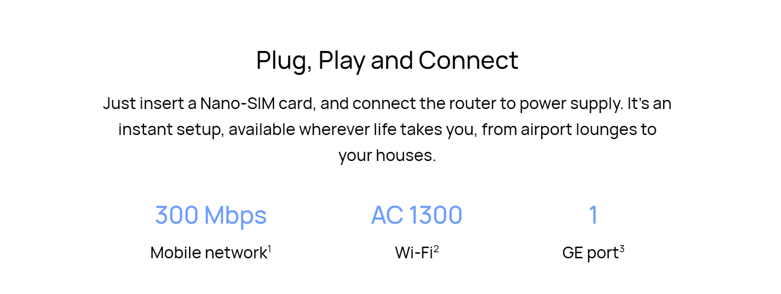HUAWEI B535 4G-LTE router CAT7 300Mbps - Incredible