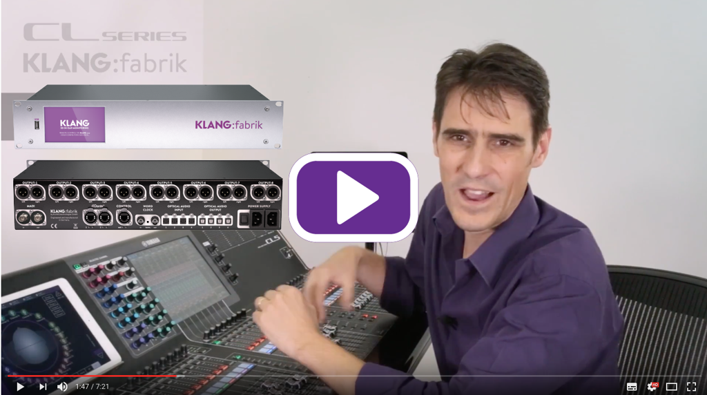 YAMAHA CL/QL Series: Introducing KLANG IEM Products - KLANG