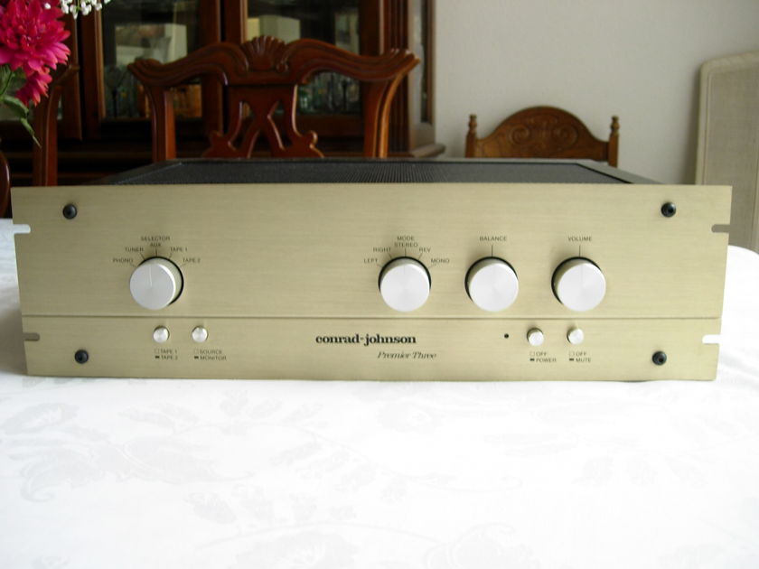Conrad Johnson Premier 3 Classic tube prea... For Sale | Audiogon