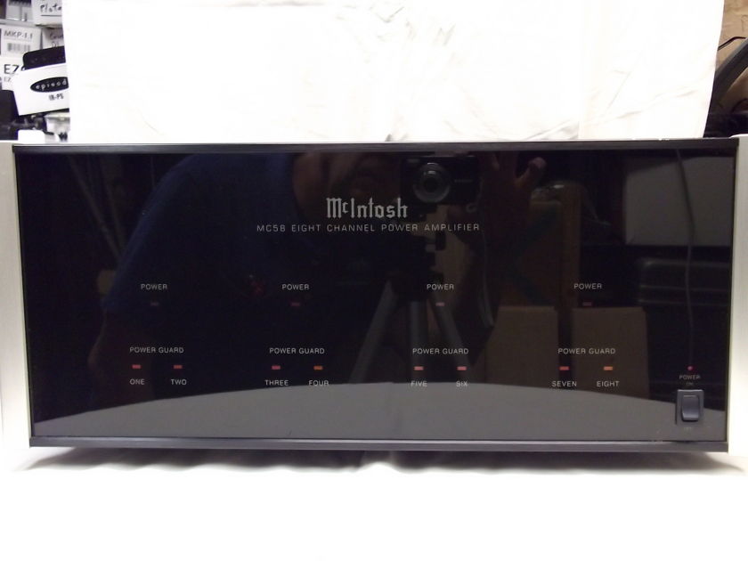McIntosh MC58 Eight Channel Power Amplifier | Multi-Channel Amps | Audiogon