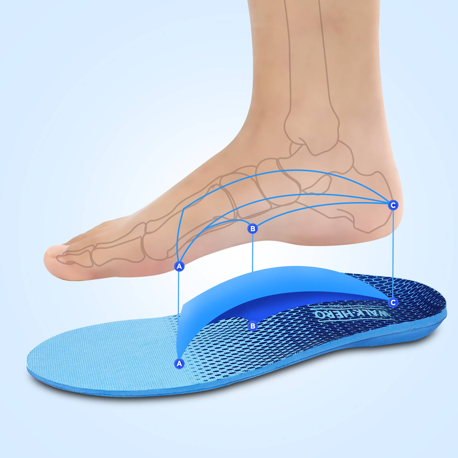 Discover World's Best Arch Support Insoles | WALKHERO