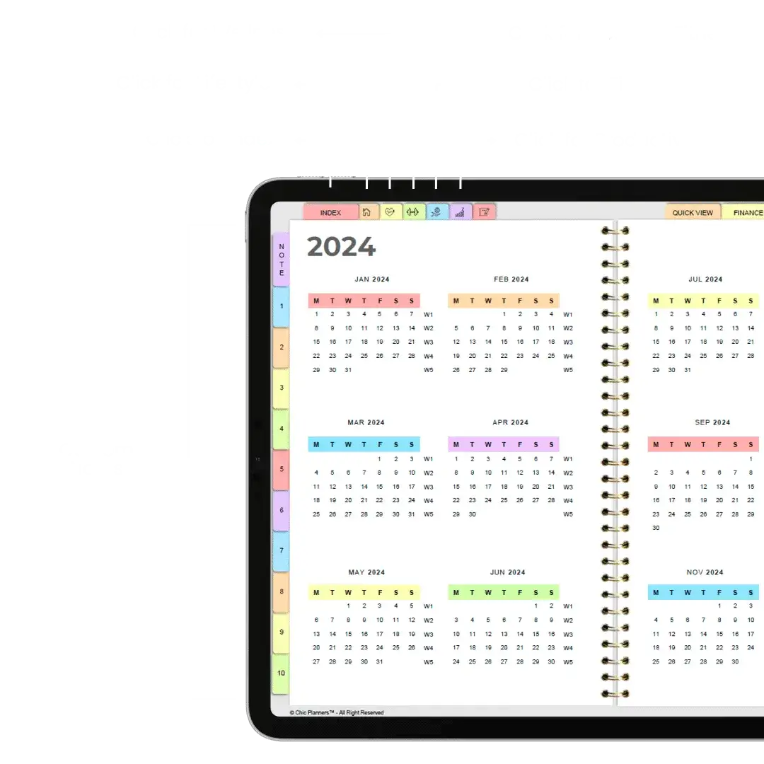 All-In-One Digital Planner – Chic Planners