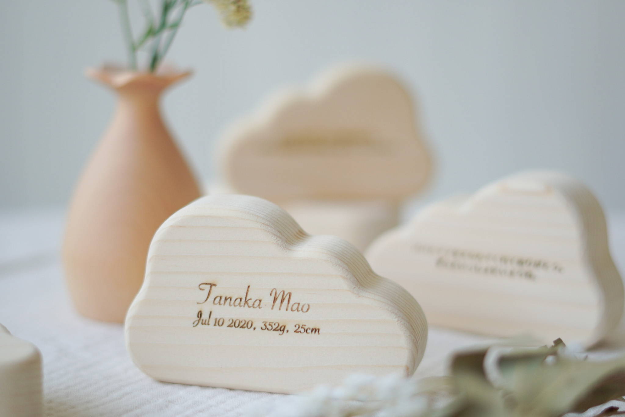 天使のネームプレート ~雲の上のキャンバス~ | Soramusubi お空の子どもたちへの贈りもの