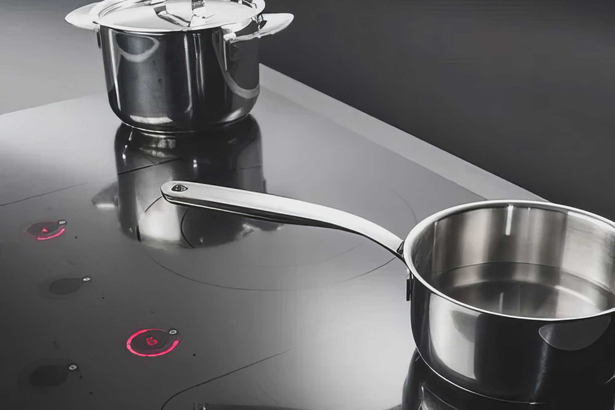 60cm Built-in Induction Hob, Black Mat Ceramic Glass