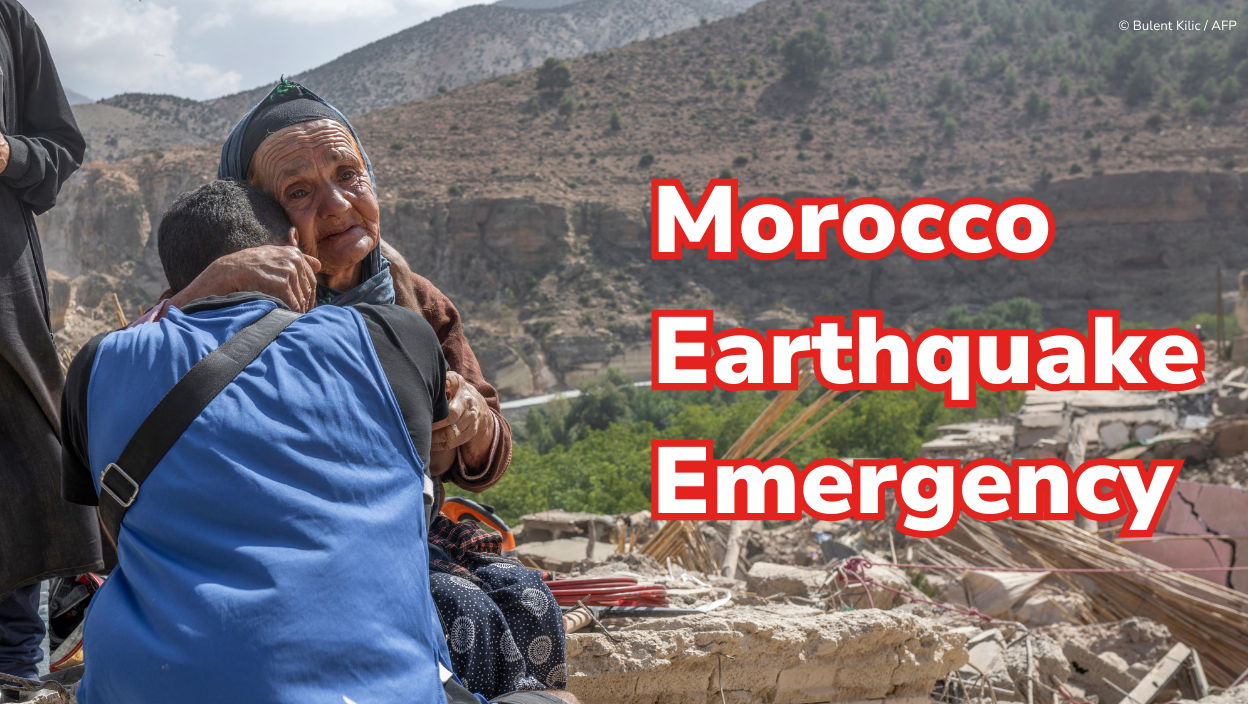 Deliver emergency aid to earthquake survivors in Morocco!