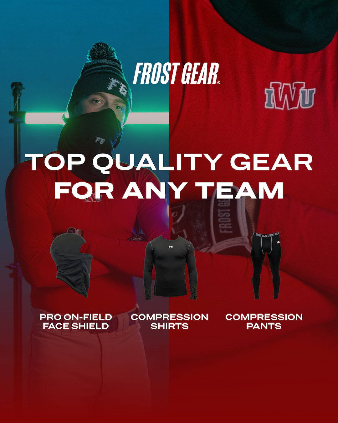 Custom Team Compression Gear | Frost Gear Baseball & Softball - Frost ...