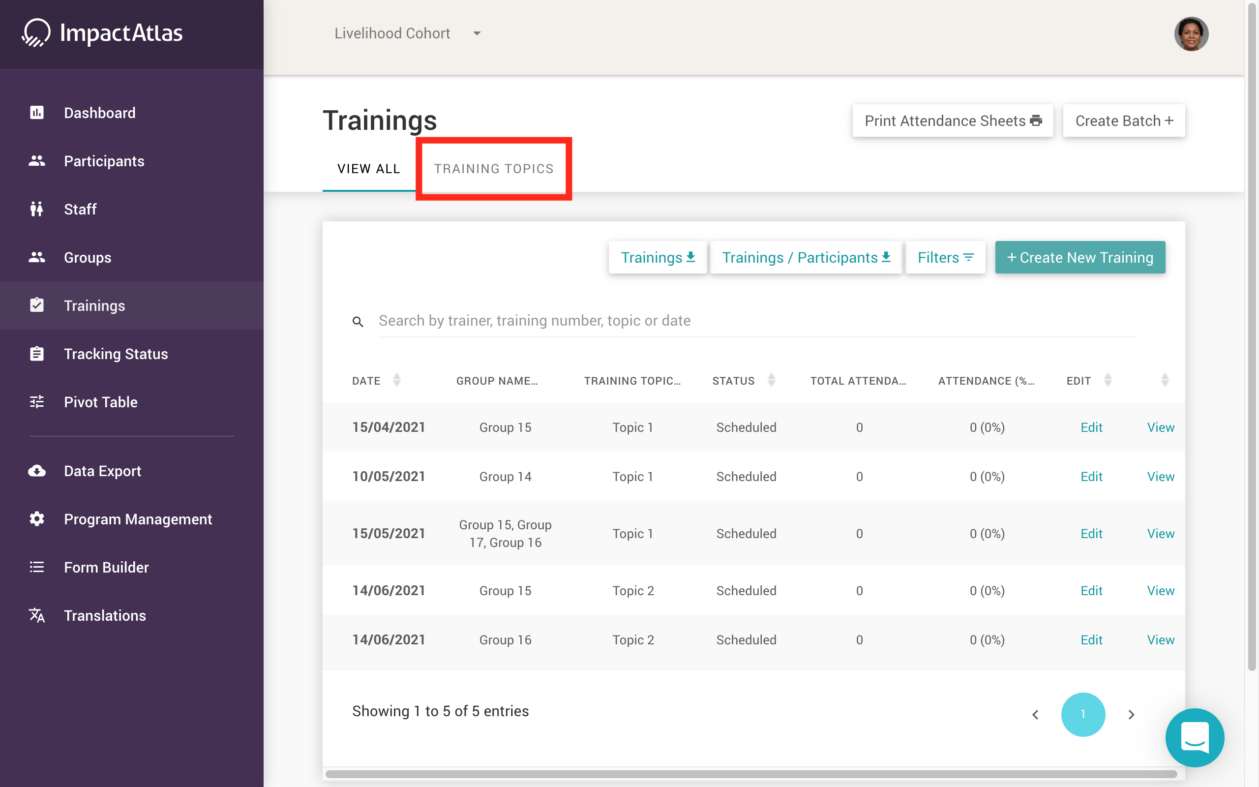 How to Create Training Batches