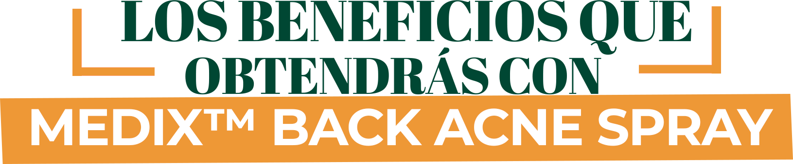 Aerosol para tratamiento en la espalda MEDix – Beauty Secret