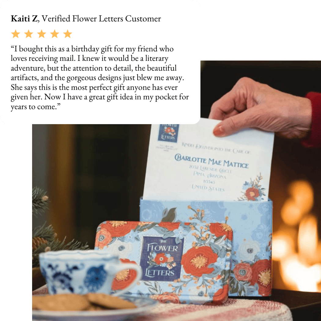 Get Started - The Flower Letters