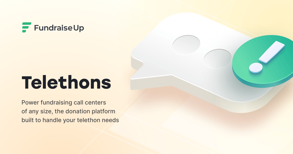 Telethon Fundraising Software for Nonprofits in 2025 | Fundraise Up