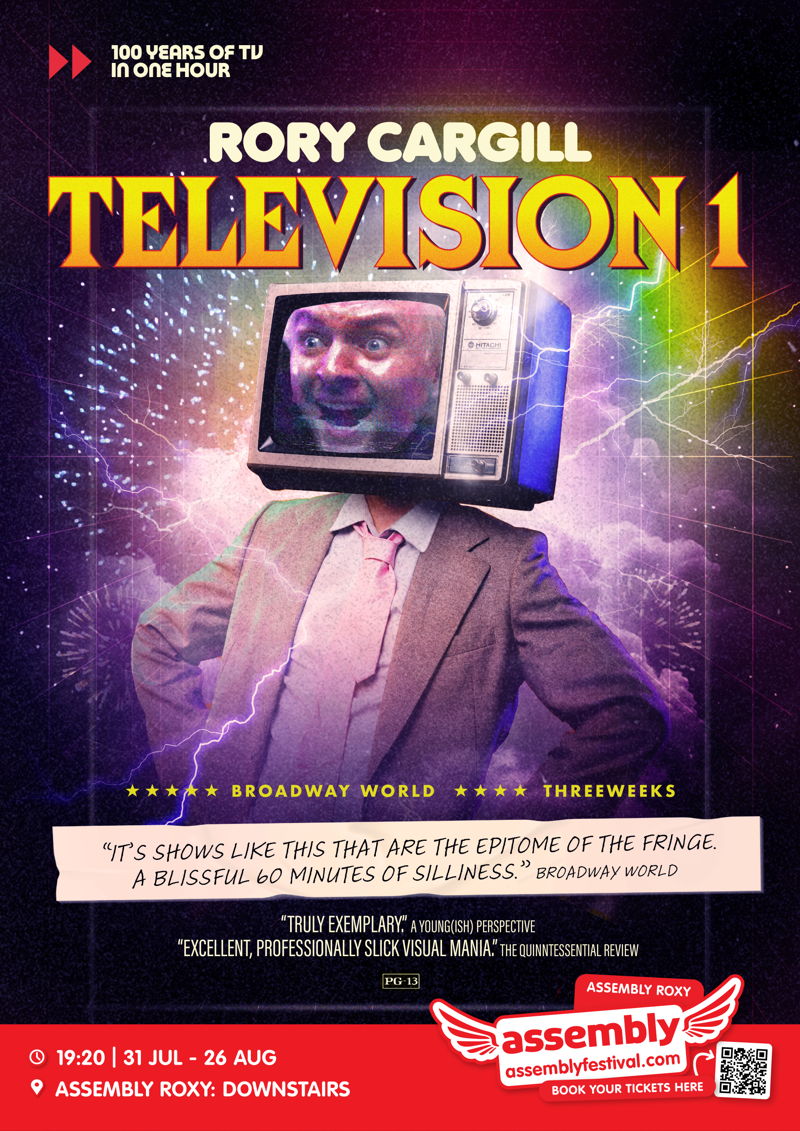 Rory Cargill: Television 1 - Comedy Poster Awards 2024