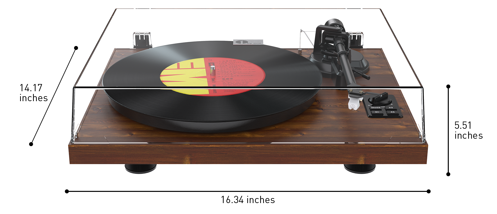 H004 Hi-Fi Turntable Stereo Set | Pure Audio with Insight