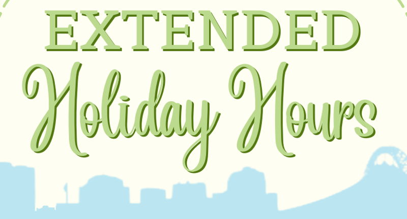 Extended Holiday Hours | Dec 19 | C-ville Weekly