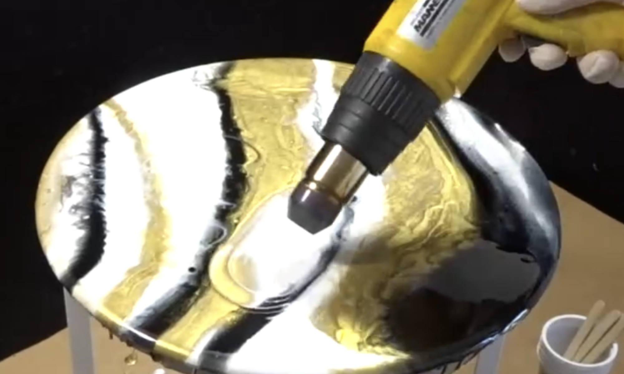 Epoxidharz Mit Fohn Trocknen