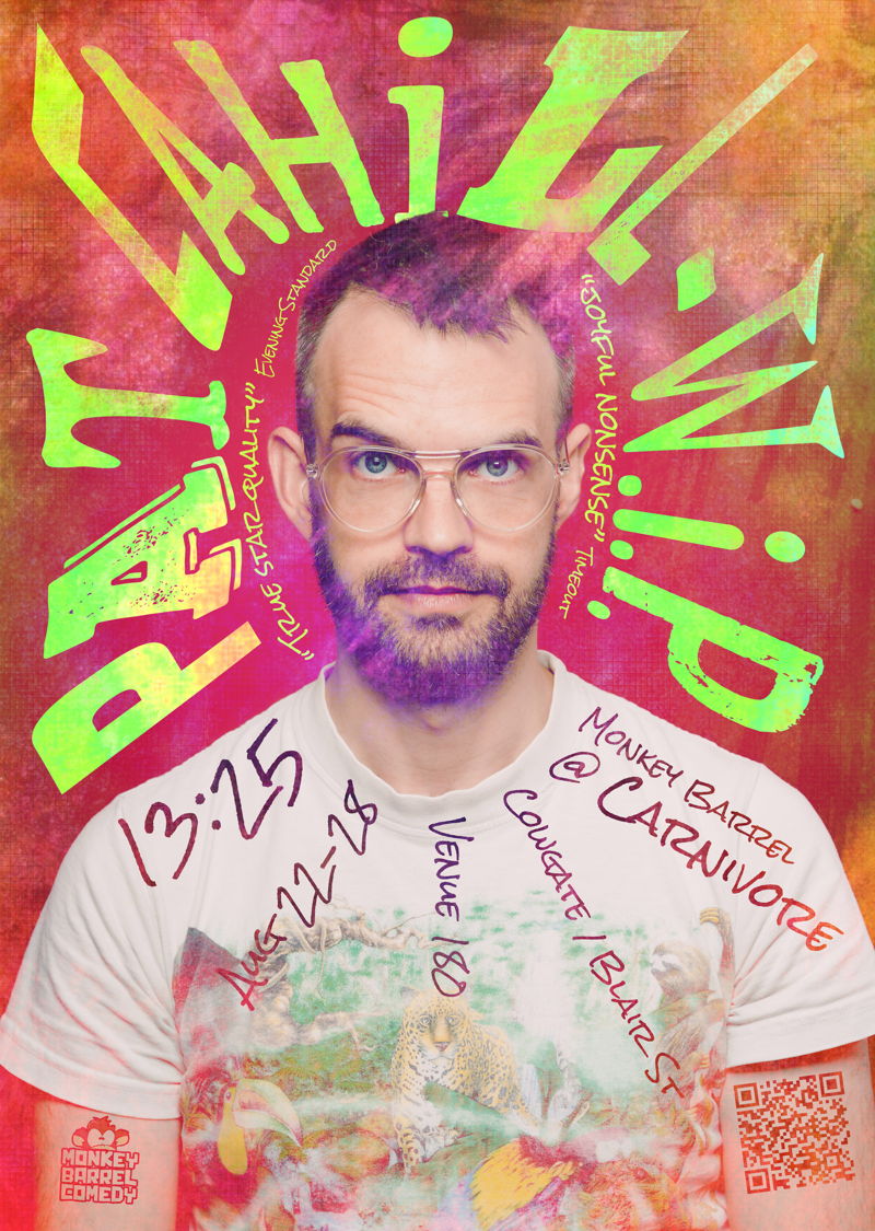 Pat Cahill: Work in Progress - Comedy Poster Awards 2022
