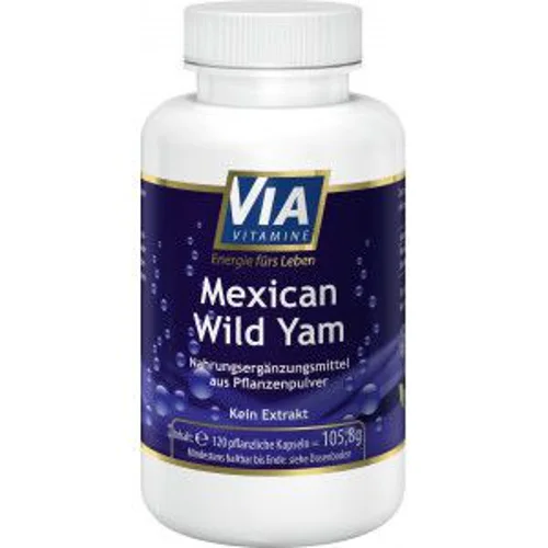 Mexican Wild Yam en Capsules par ViaVitamine Mexican Wild Yam en Capsules par ViaVitamine