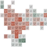 Плиточная карта в Tableau — Шаг 1 — Stepik