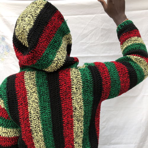Easy Rasta Crochet Hoodie Pattern