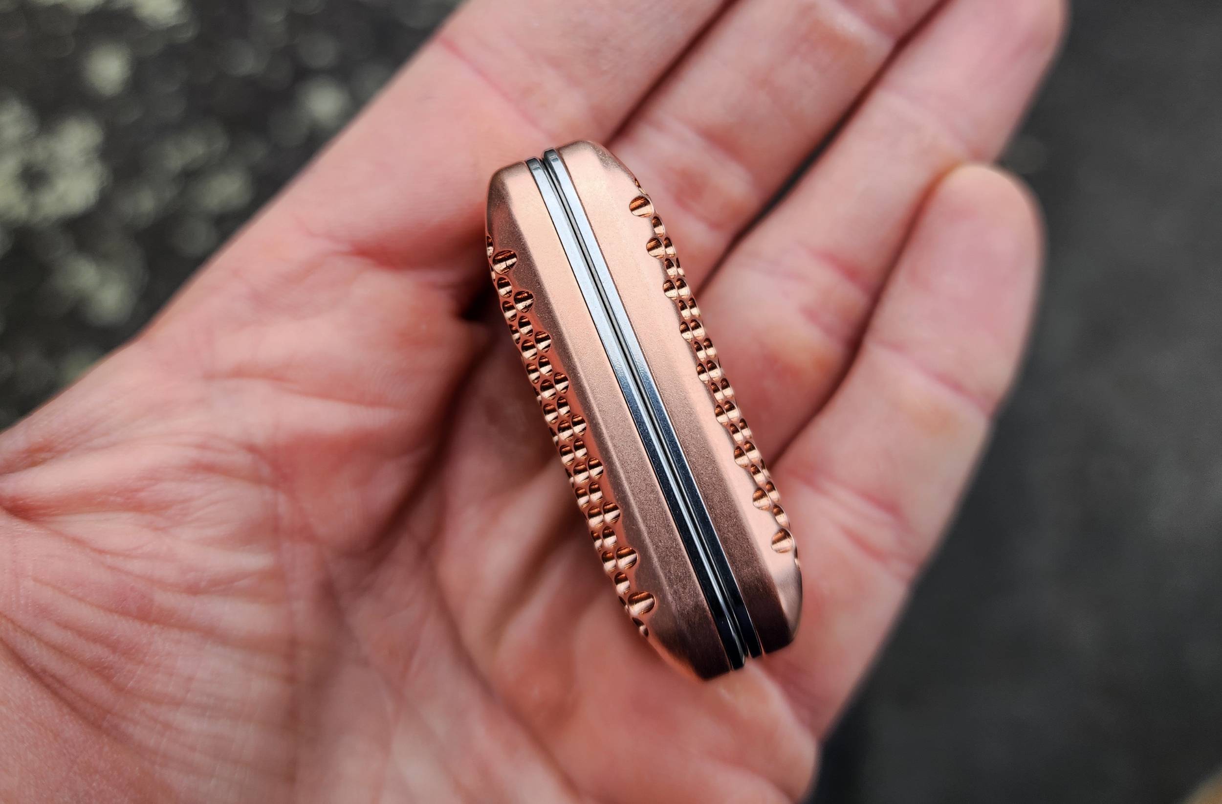 SkellyVerkk™ Copper - 3-Click Slider with Stainless Steel Plates ...