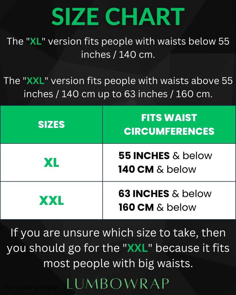 Lumbowrap™ - The Plus Size Hip & Lower Back Wrap For Big Waists (Arthr ...