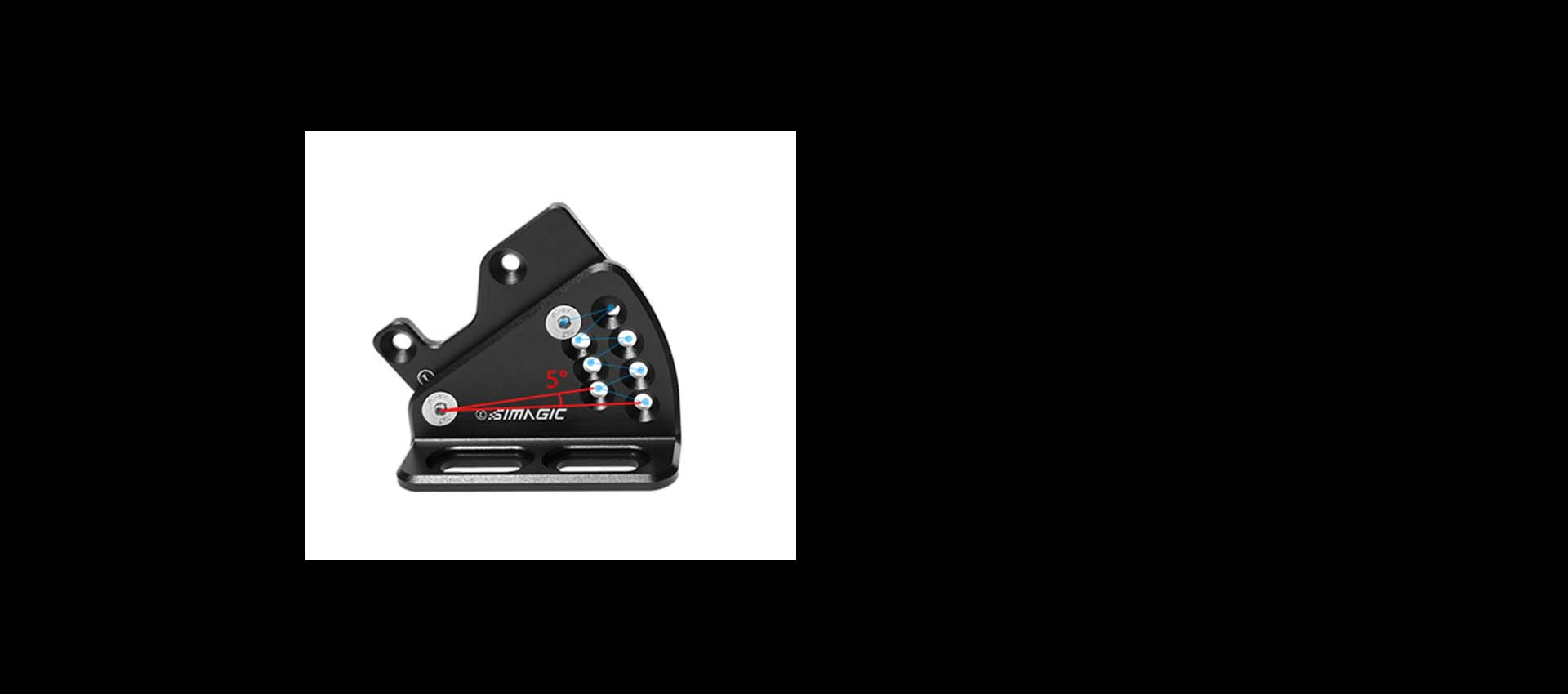 SIMAGIC ALPHA SIDE-MOUNT BRACKET – Extreme Simracing