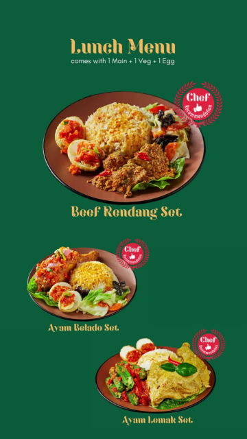 Lunch Menu Special