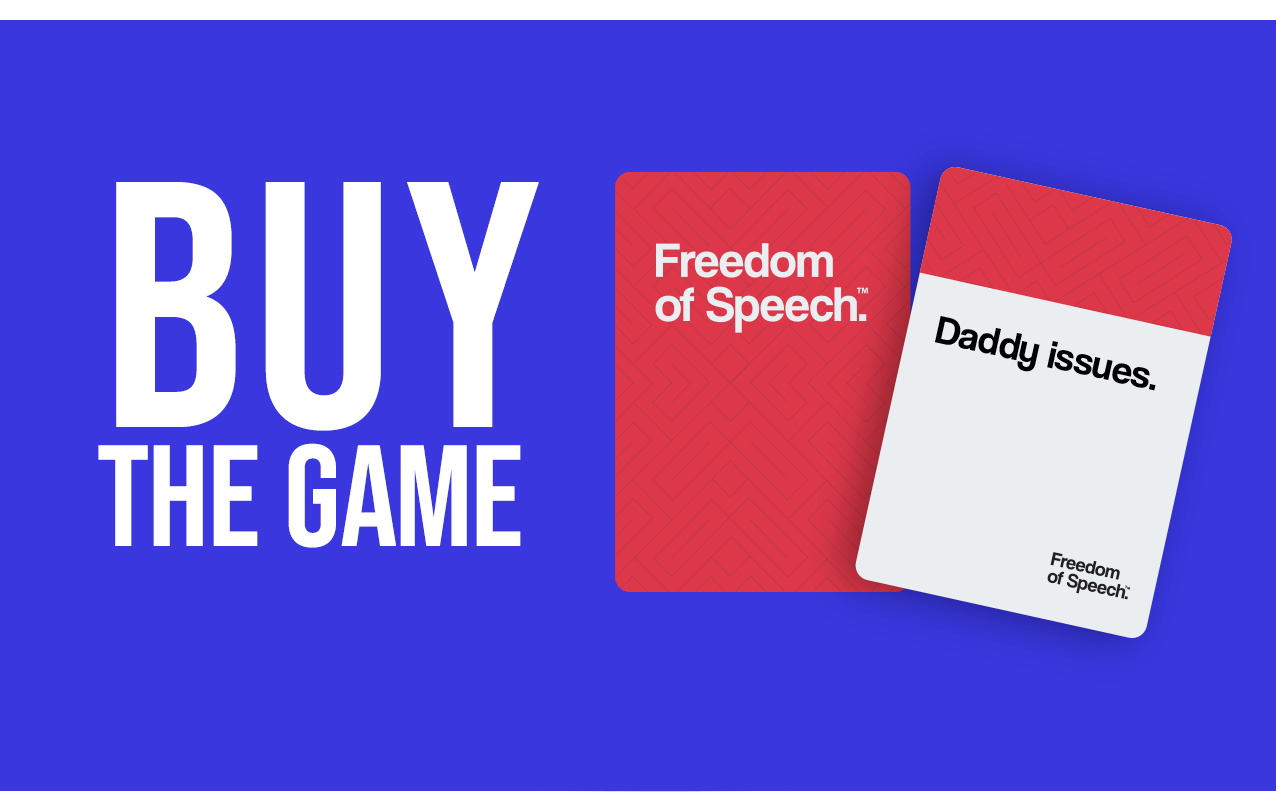 Freedom of Speech Game: Easy & Fun Party Board Game For Adults ...