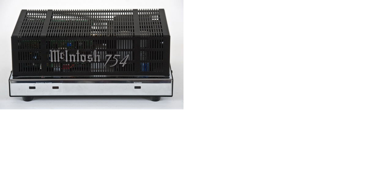 McIntosh Mc-754 STEREO AMPLIFIER: ONE OF ... For Sale | Audiogon