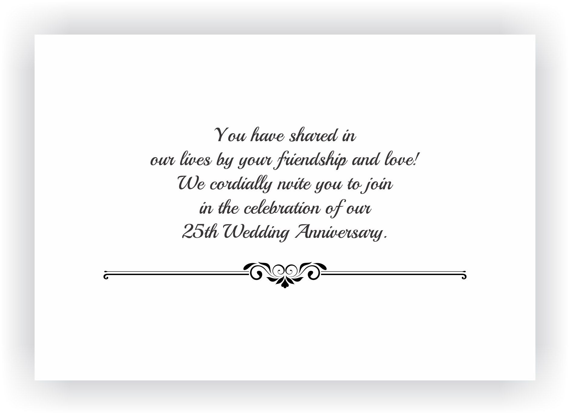 Marriage Anniversary Invitation Messages Invitation Of Wedding 