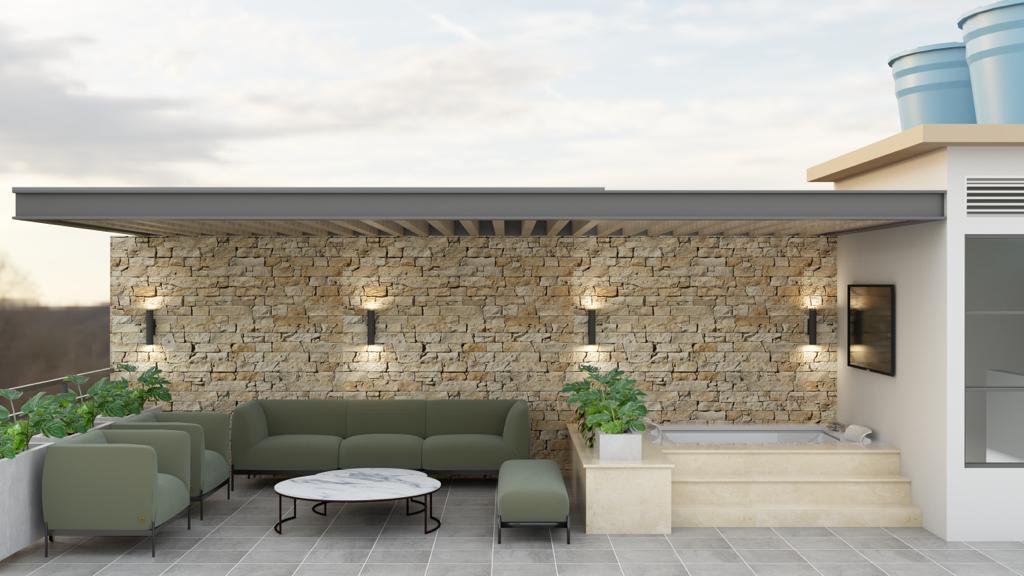 CASAS DE TRES PISOS CON JACUZZI Y TERRAZA