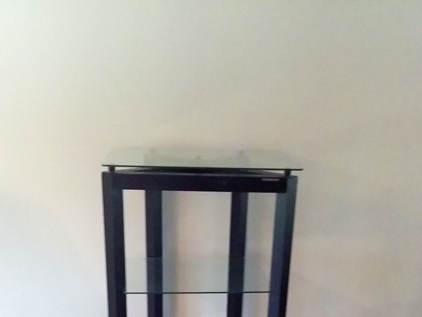 BELL'OGGETTI GLASS/METAL STEREO COMPONENT TOWER SRAND | Cabinets, Racks ...