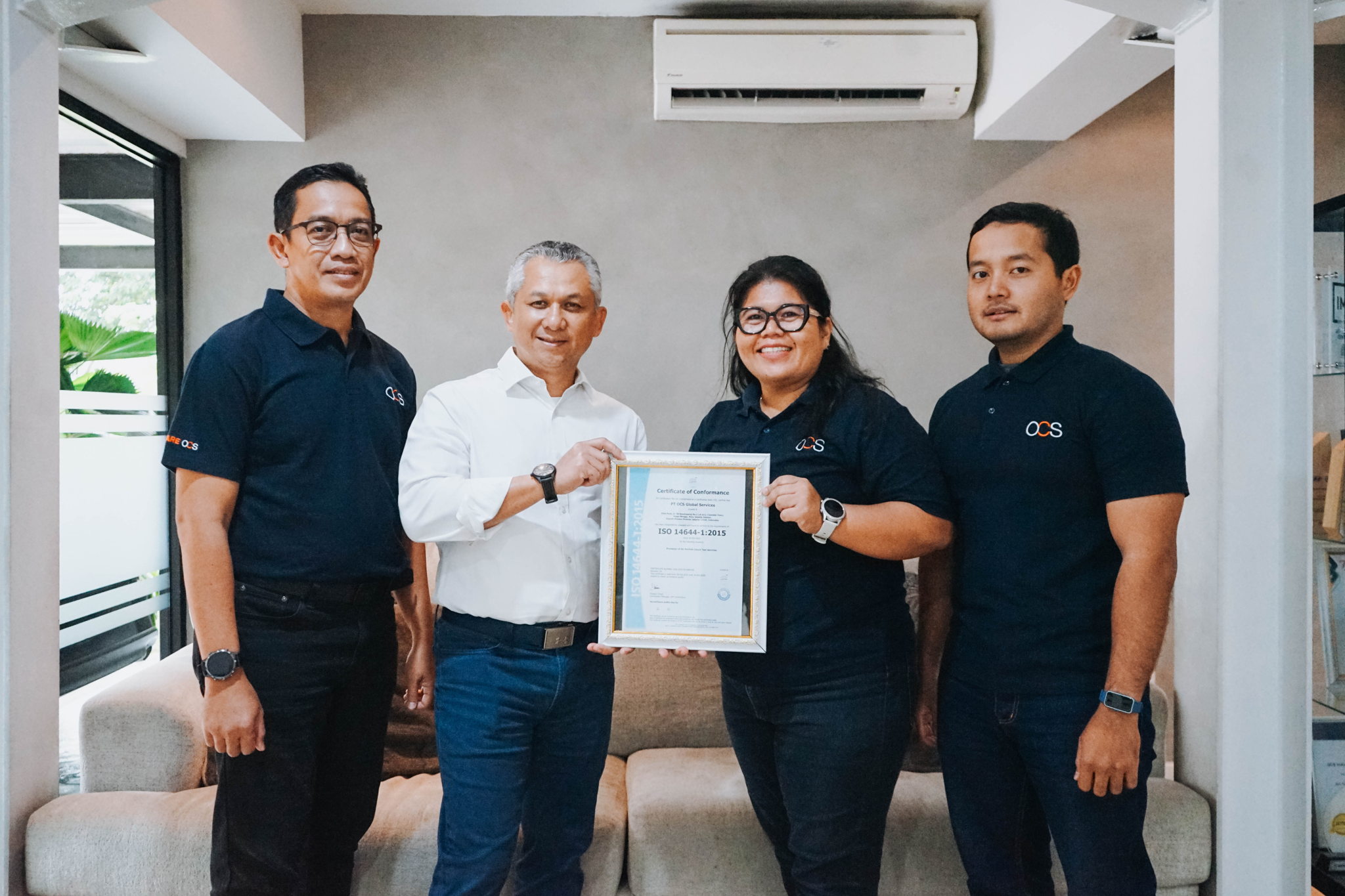 First in Indonesia: OCS Indonesia Achieved ISO 14644-1:2015 Certification - OCS - Indonesia