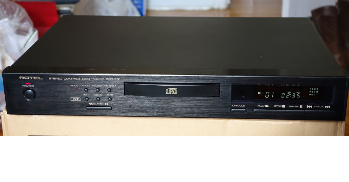 Rotel RCD-961 CD Player with remote For Sale | Audiogon