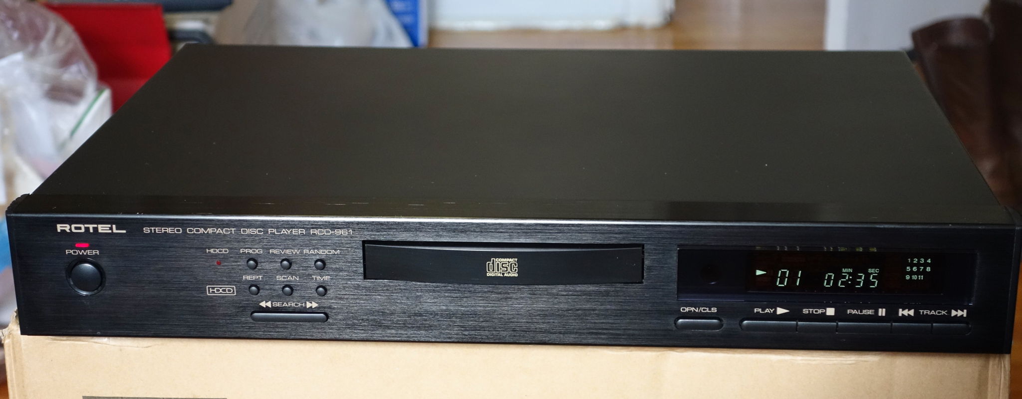 Rotel RCD-961 CD Player with remote For Sale | Audiogon