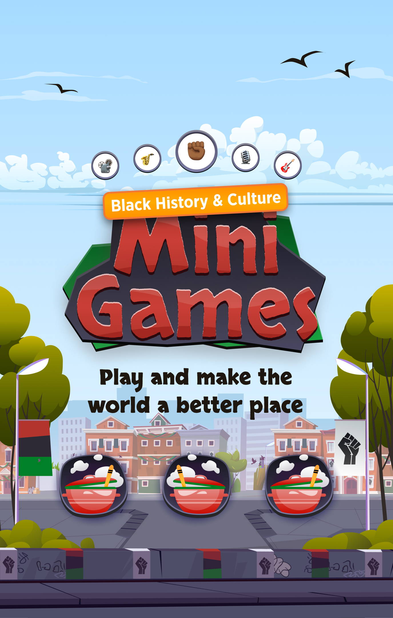 Black History Virtual Brain Teaser Games | Confetti 🎉