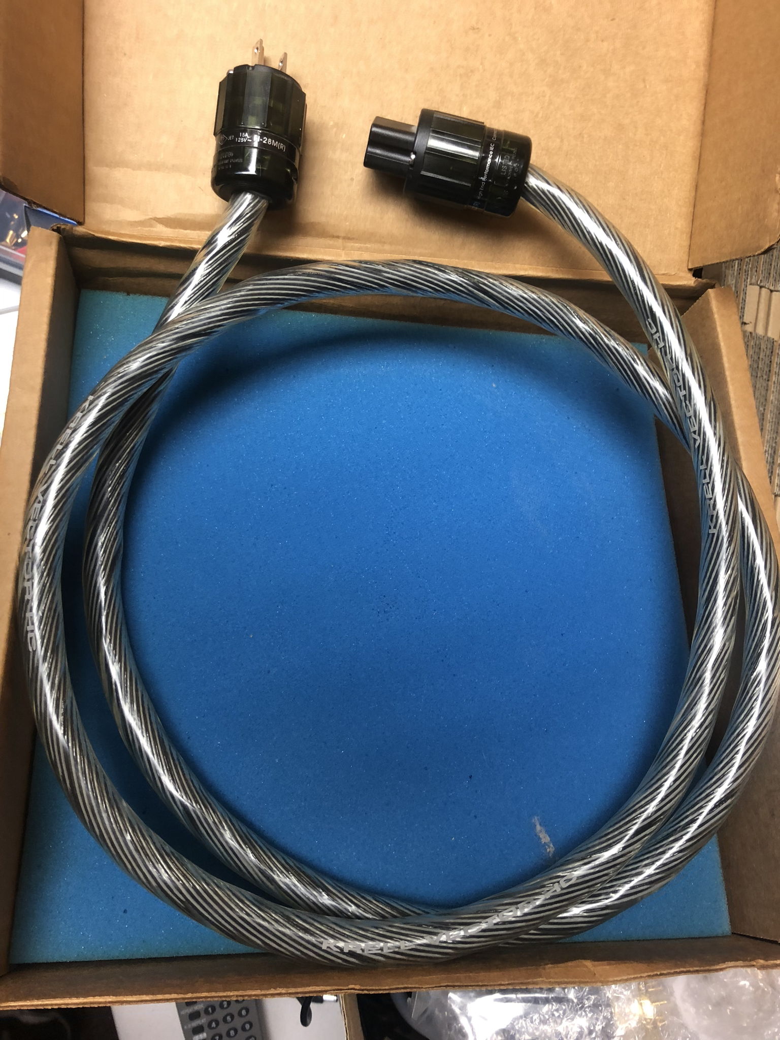 Krell Vector HC 6' 20amp Power cord For Sale | Audiogon