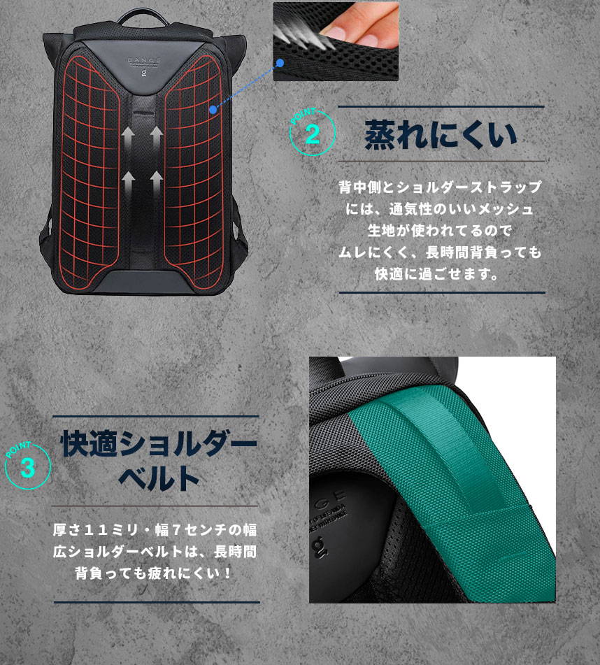 GENEVA BACKPACK - ジュネーヴ ビジネスリュック - Broderik